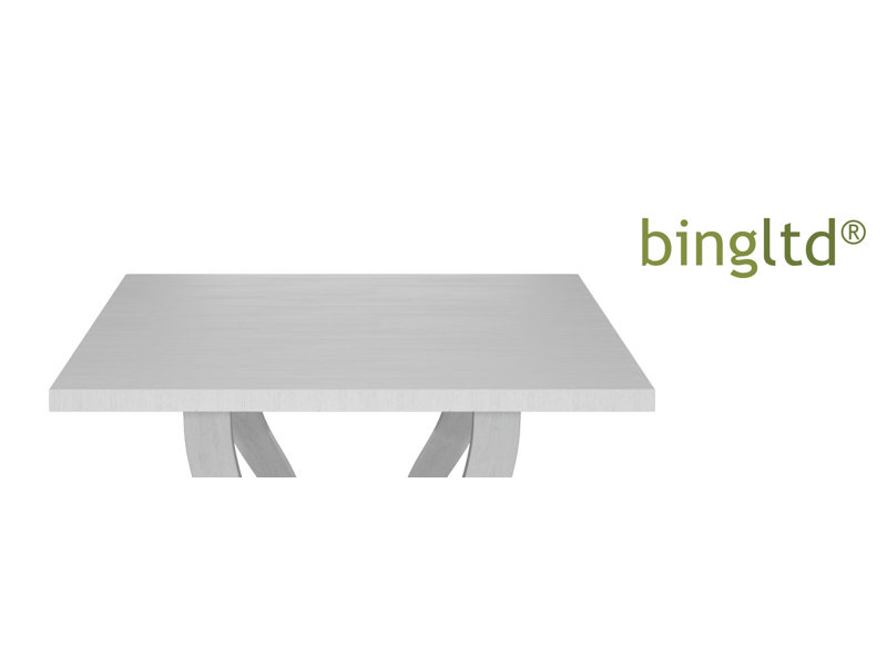 BingLTD - 40" x 78" to 94" Butterfly Rectangle Table Top Only No Base - Chalk | Wayfair